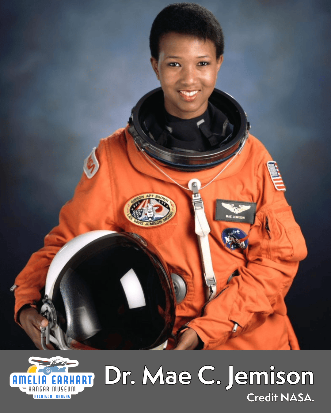 Dr. Mae C. Jemison - First African american woman in space | Amelia ...